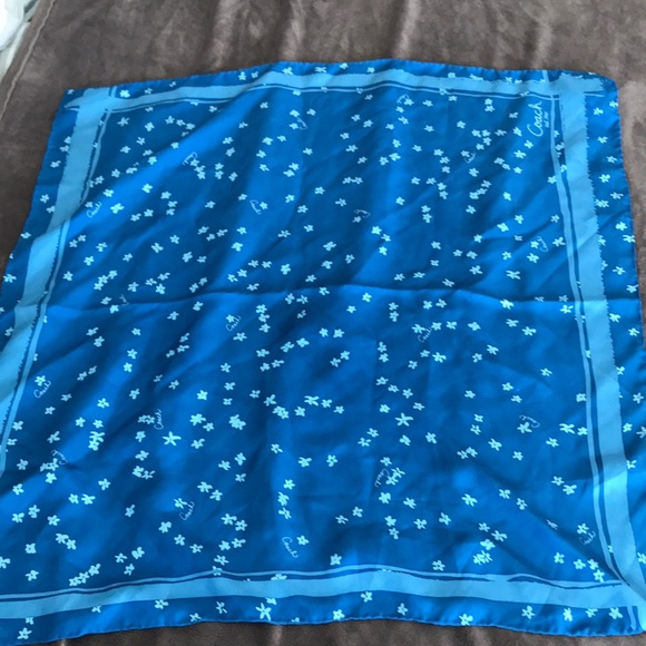 Coach | Accessories | Coach Silk Scarf | Poshmark